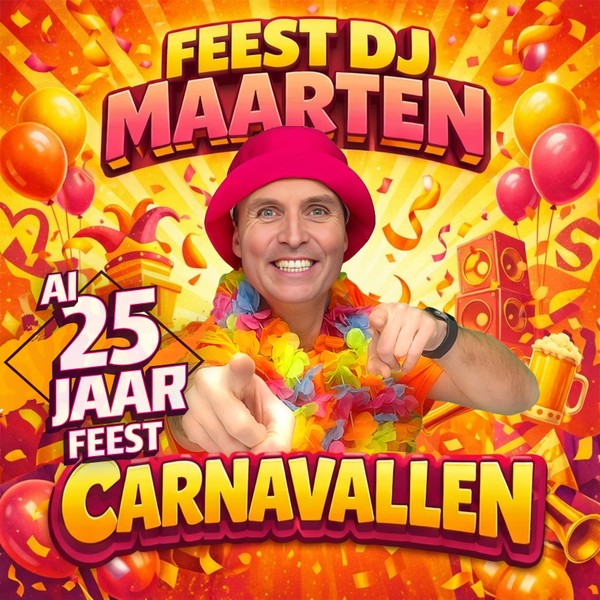 Feest DJ Maarten - Carnavallen